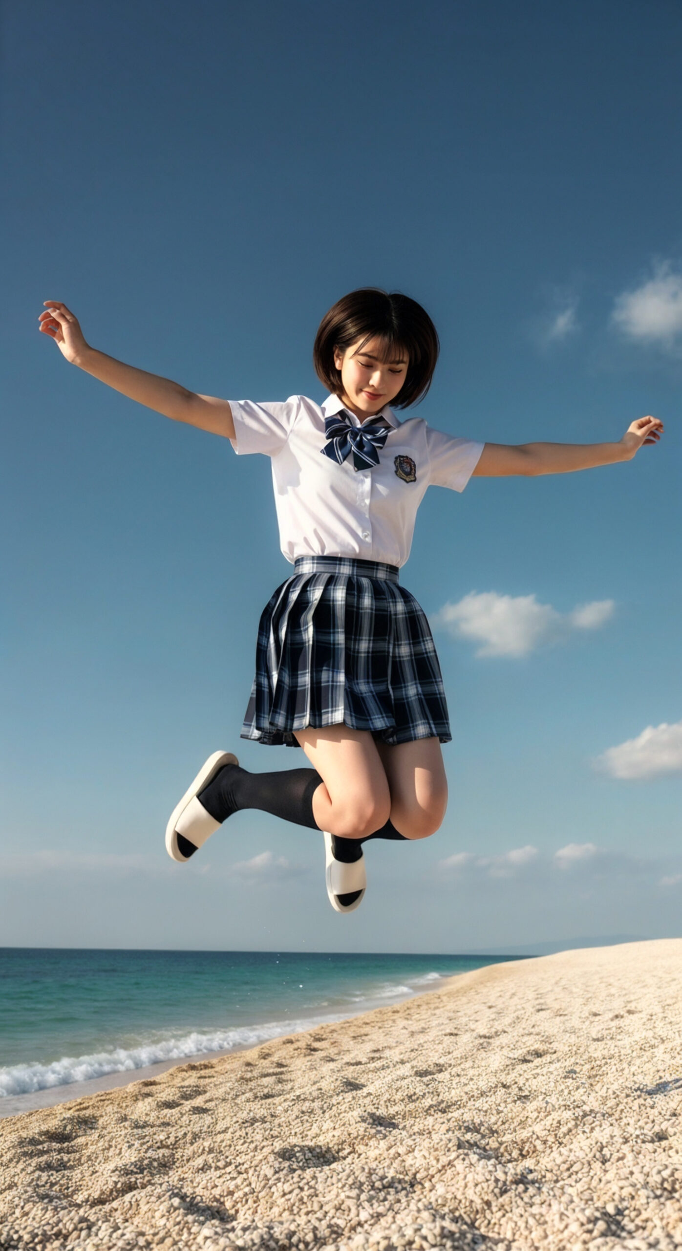 Seaside Soar - Flying Girl